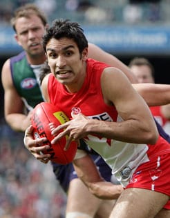 Swans at home in eight