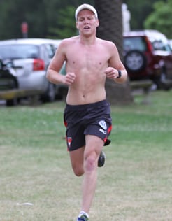 Dan back on the track