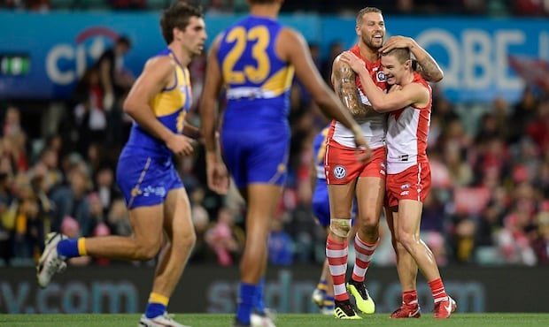 Swans tame Eagles again