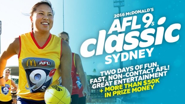 Represent the Swans in AFL 9s!