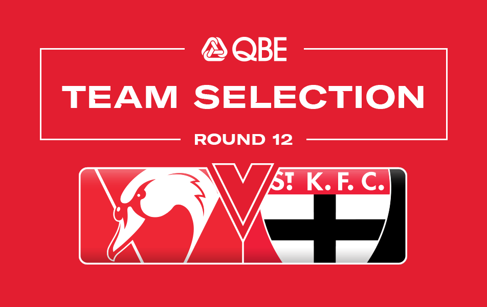 TEAM: Four changes for Round 12