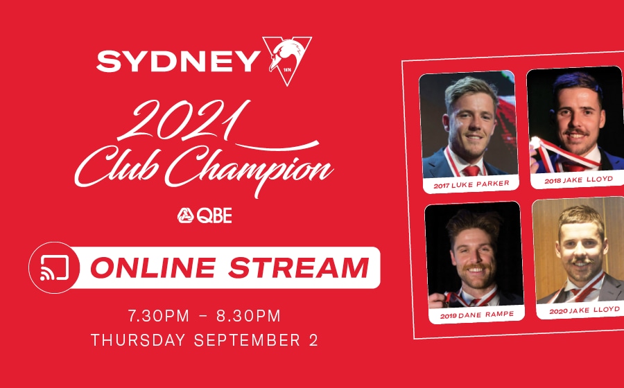 Watch it LIVE: 2021 Club Champion Online Stream