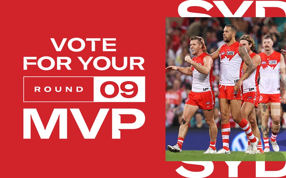 Vote for your fan MVP - Round Nine