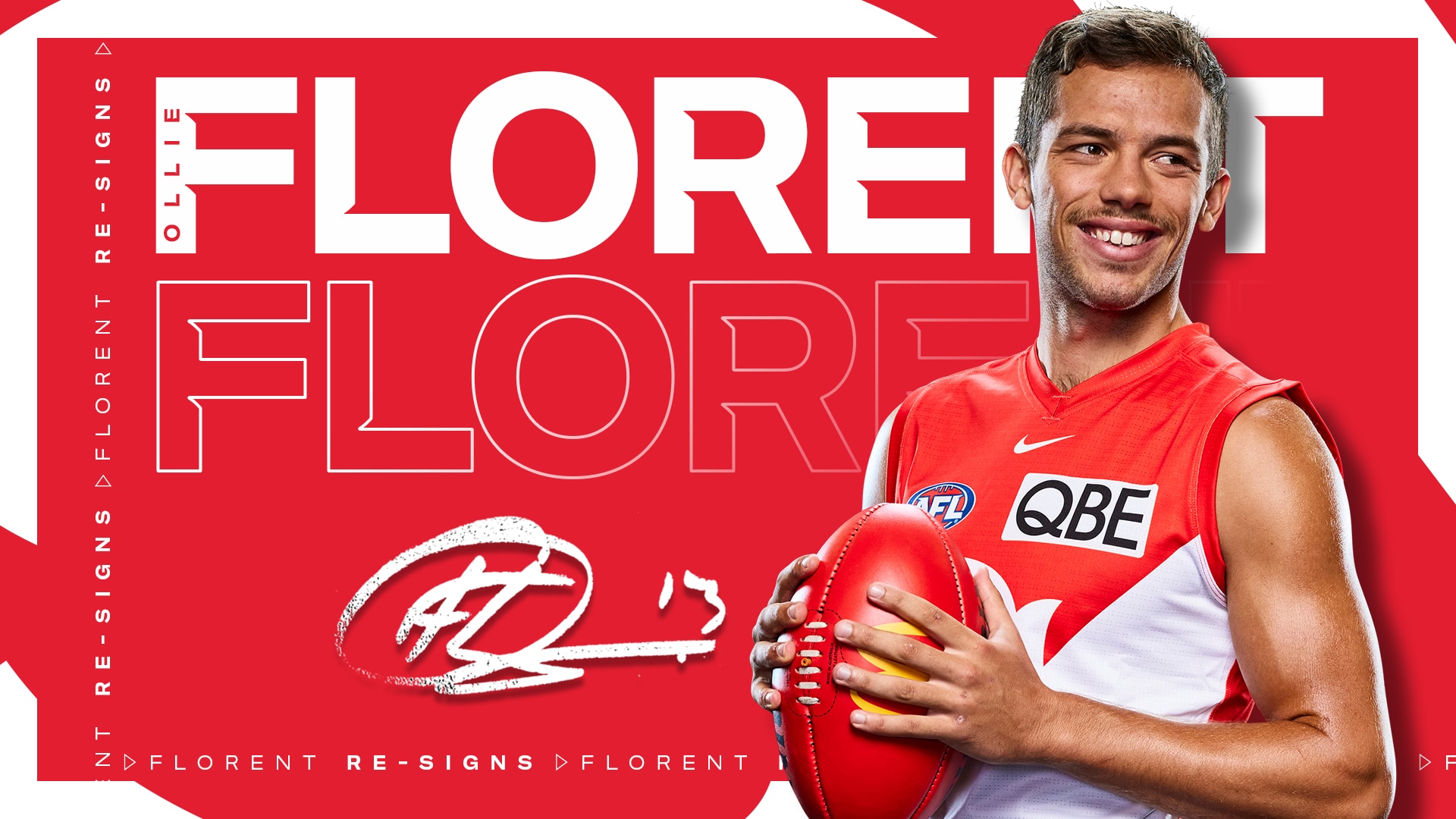 Florent signs on