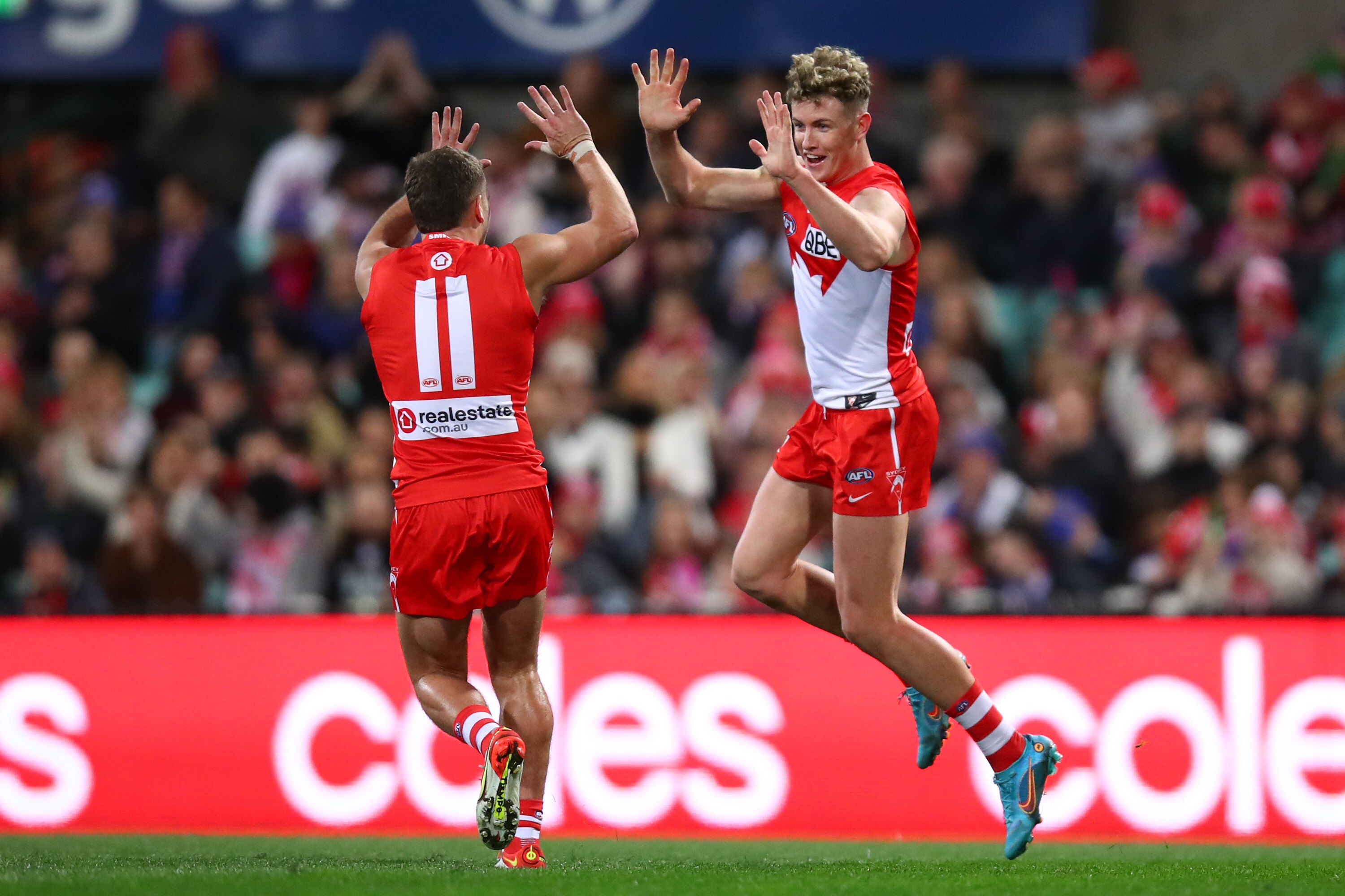 Swans dominate coaches votes