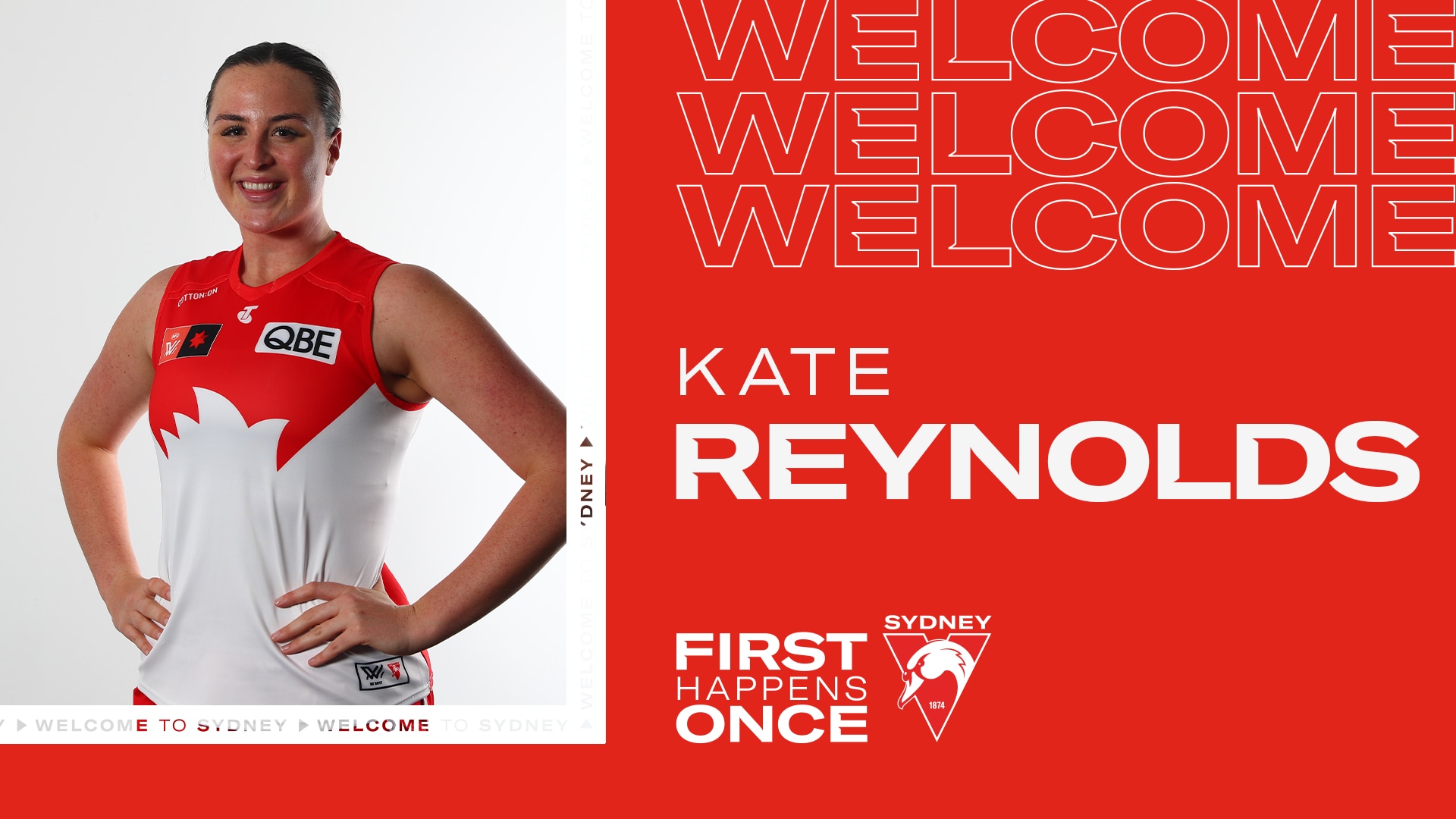 Welcome Kate Reynolds
