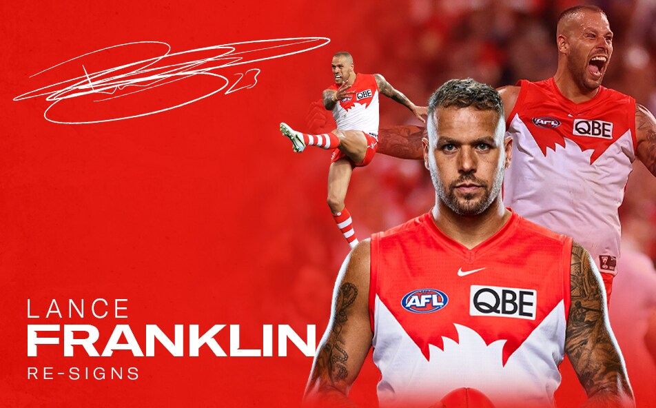 Franklin signs on for one-more year