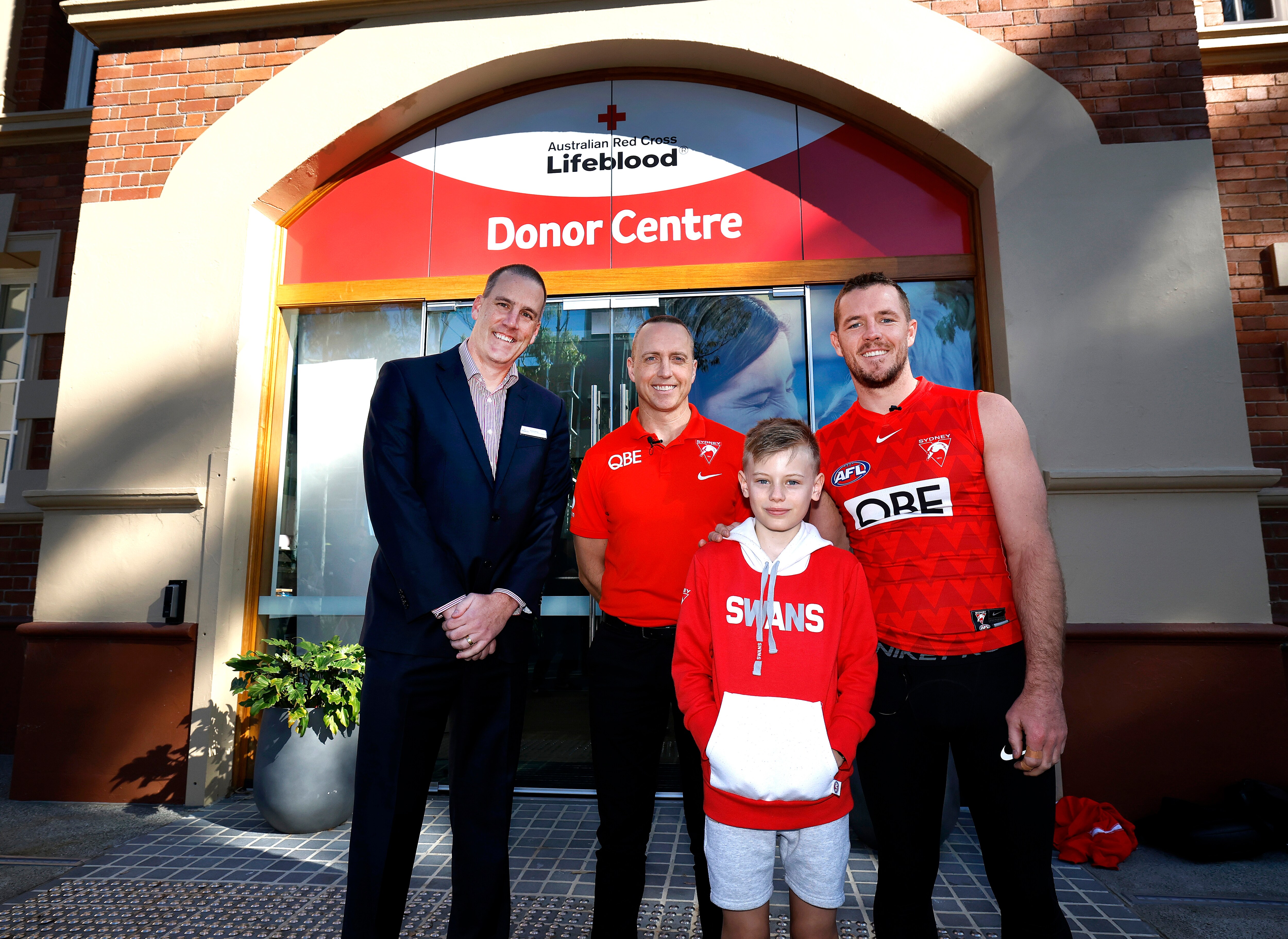 Sydney Swans HQ home to Lifeblood donor centre