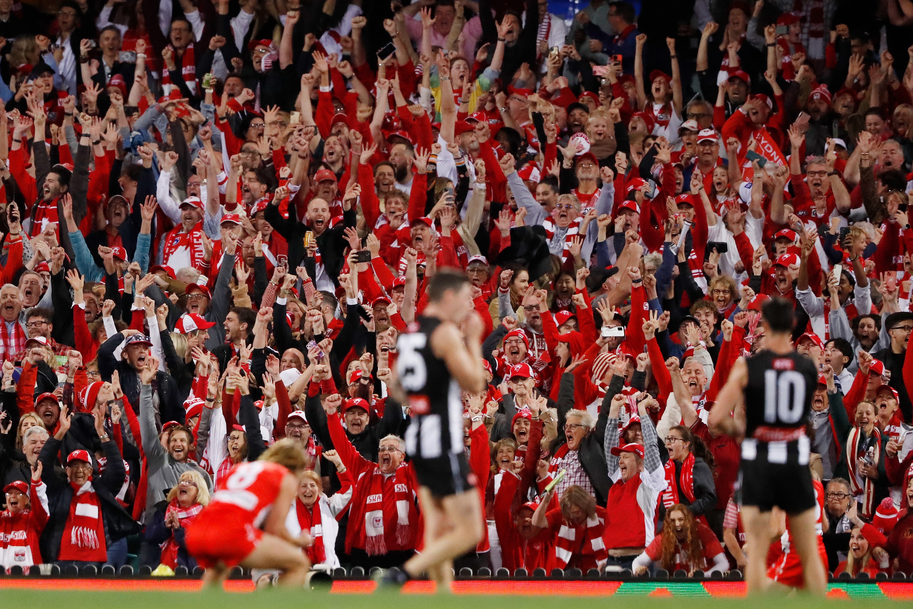 Swans the most supported club