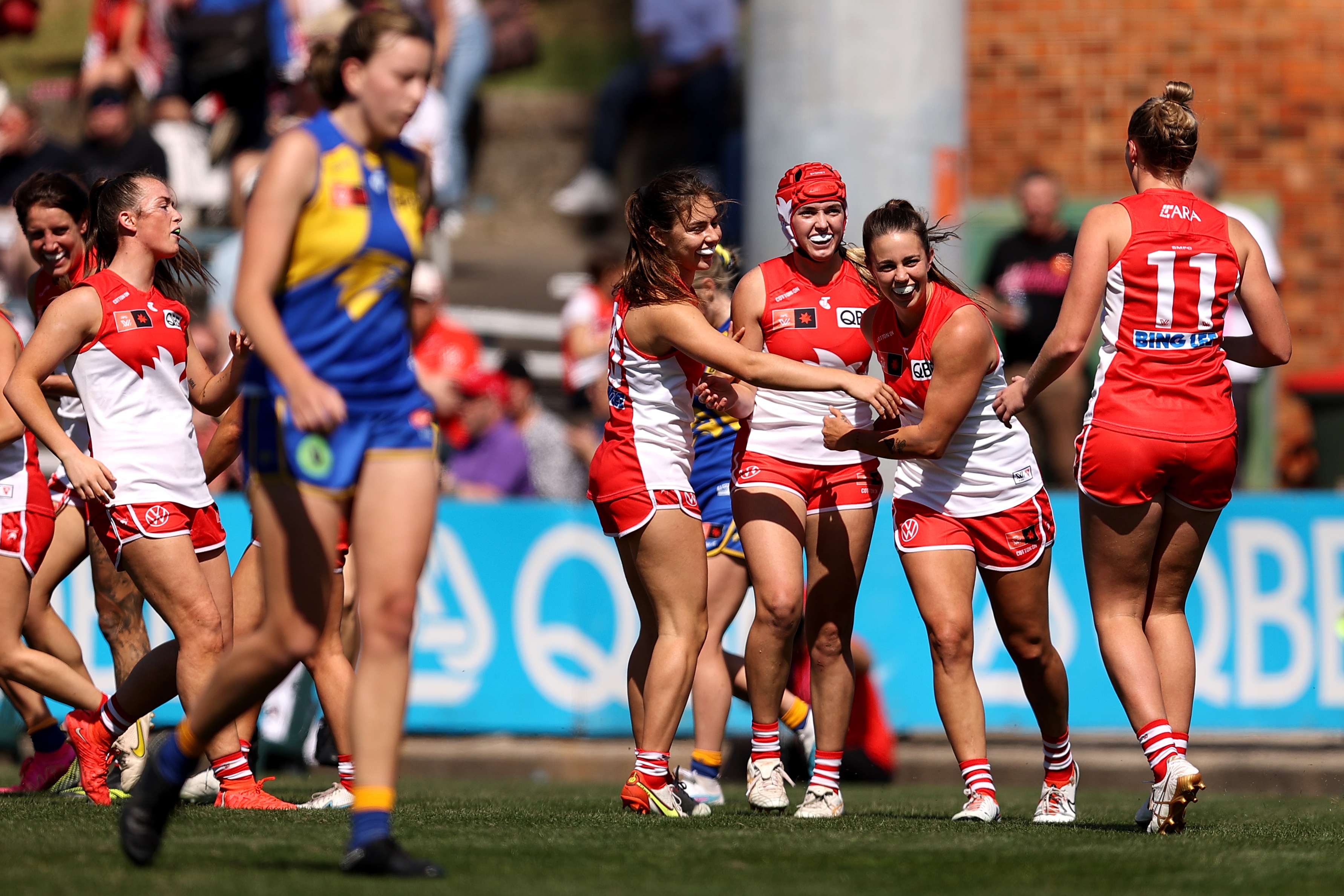 Swans cheer with spirited victory over West Coast