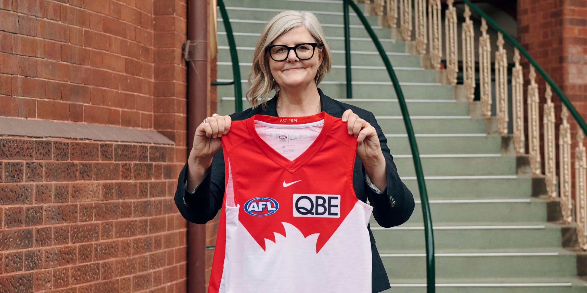 Swans congratulate Sam Mostyn