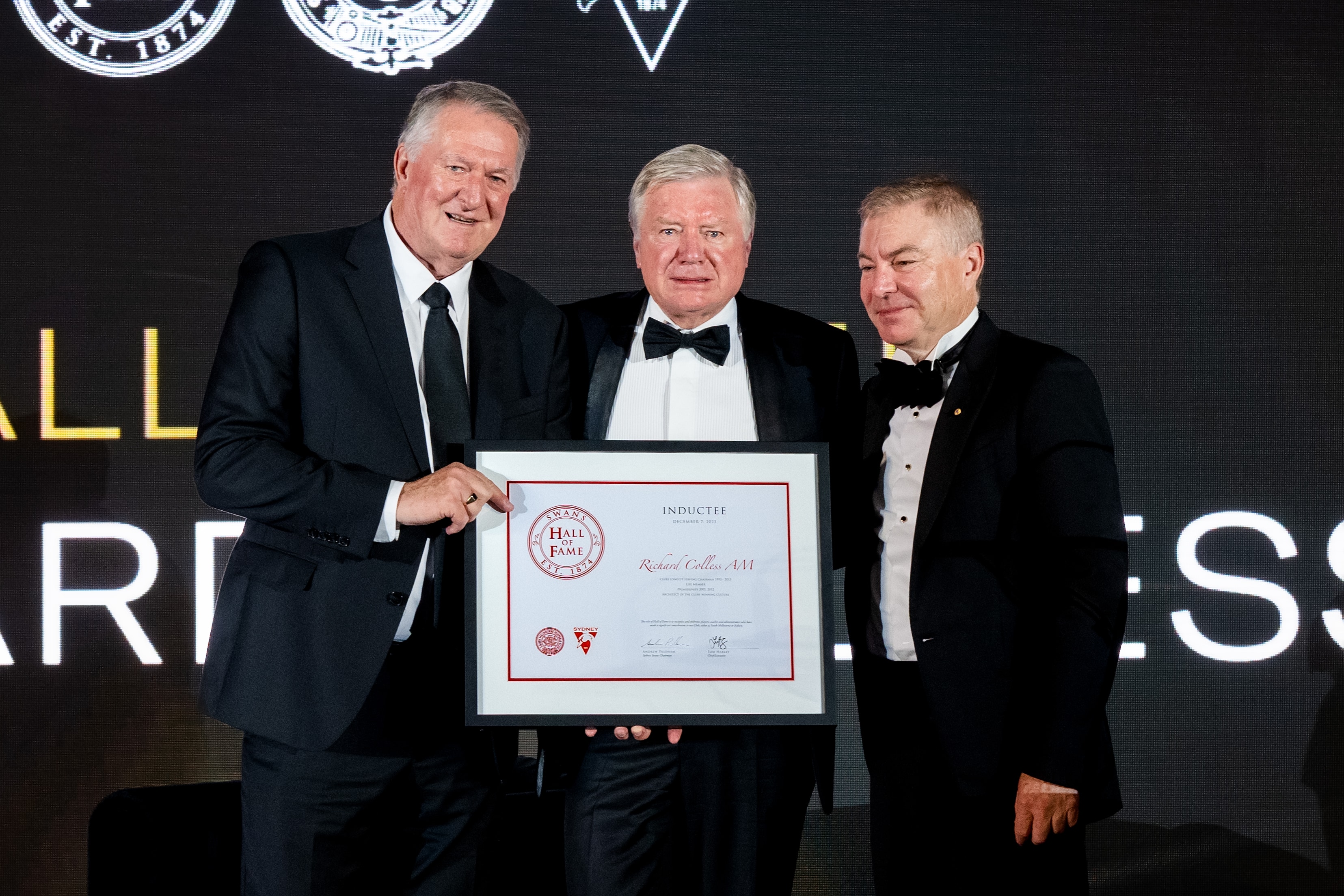 Hall of Fame: Richard Colless