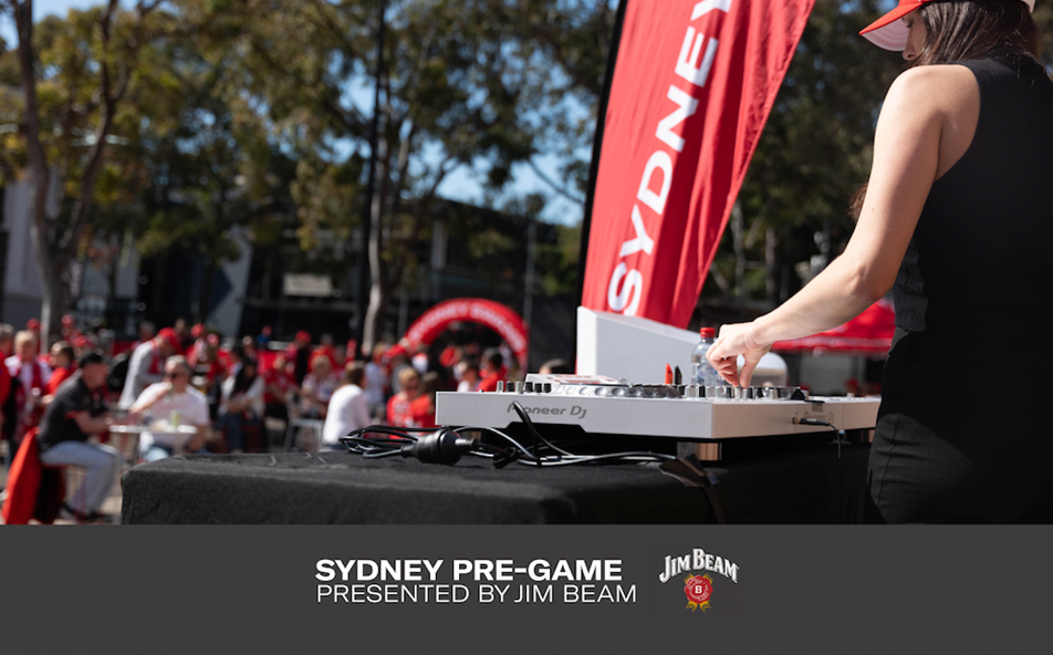Sydney pre-game presented by Jim Beam