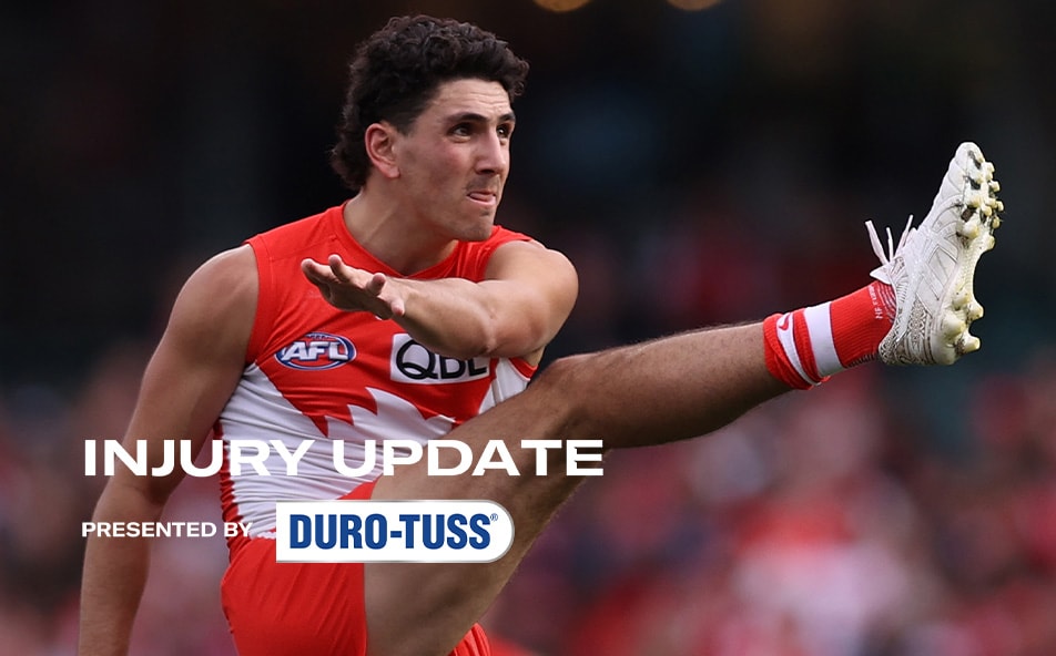 Injury Update: McInerney commences running