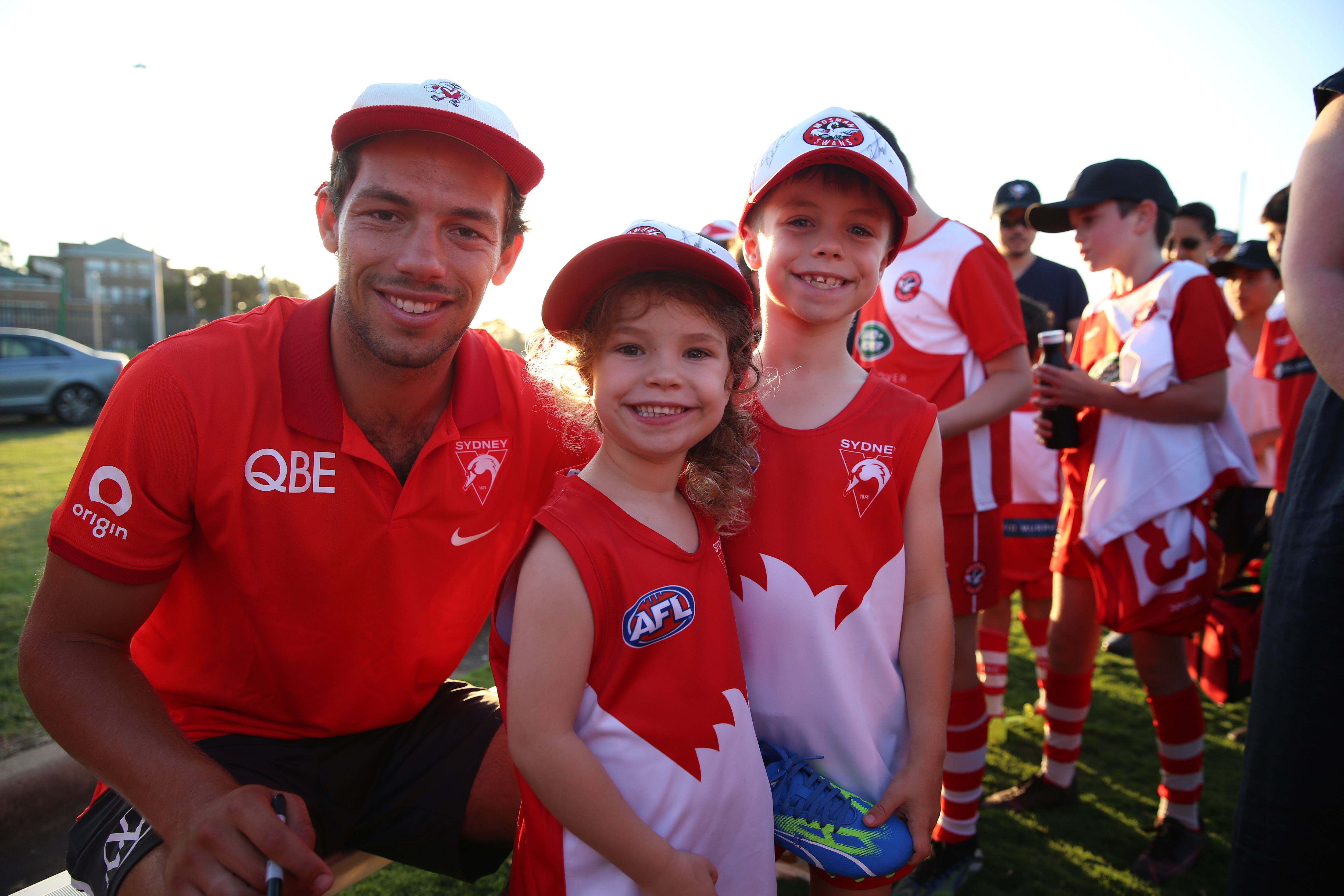 Swans hit Sydney Harbour Region for AFL Community Camps