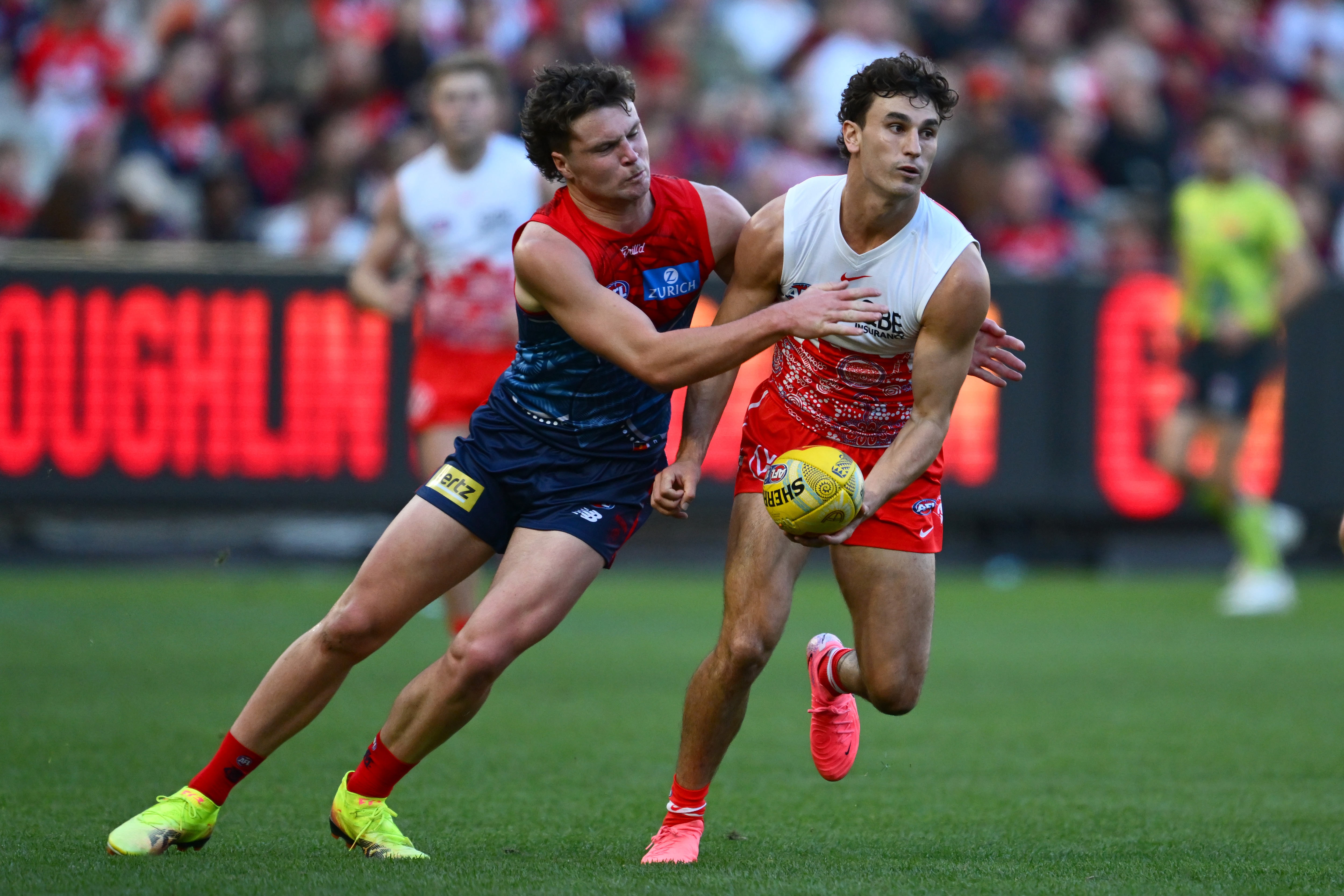 Swans suffer tough defeat at the hands of Narrm