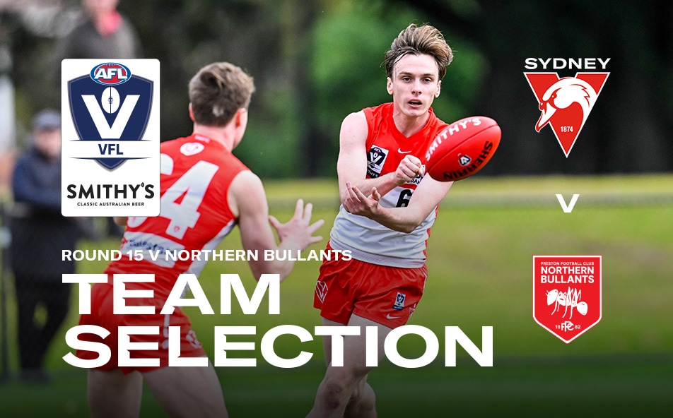 VFL TEAM: Side confirmed for home clash with Bullants