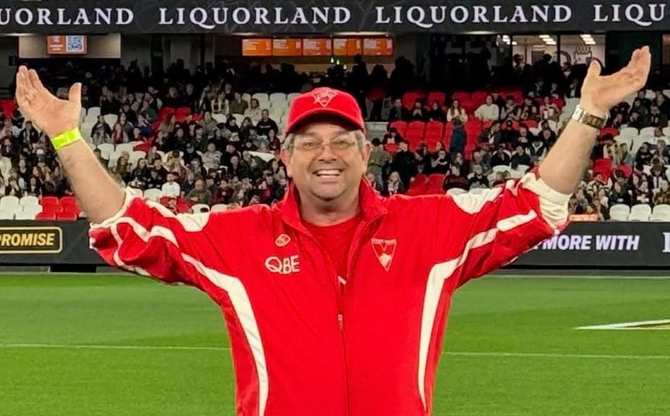 Cheer squad member recognised as AFL Fan of the Year