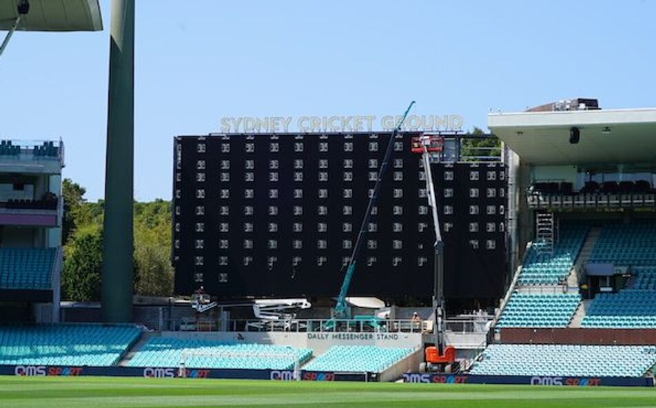 New SCG scoreboards in 2019