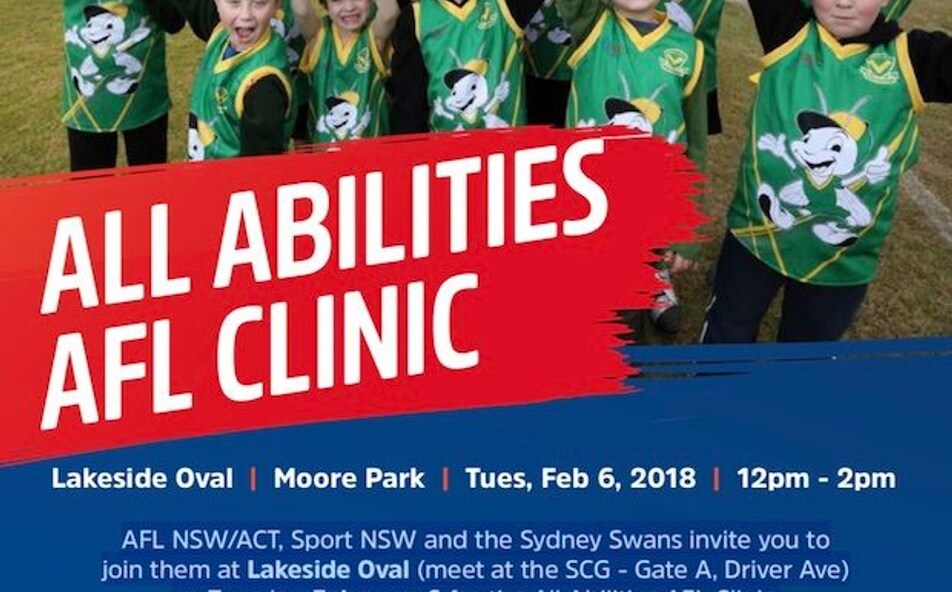 Join us for the All Abilities Clinic