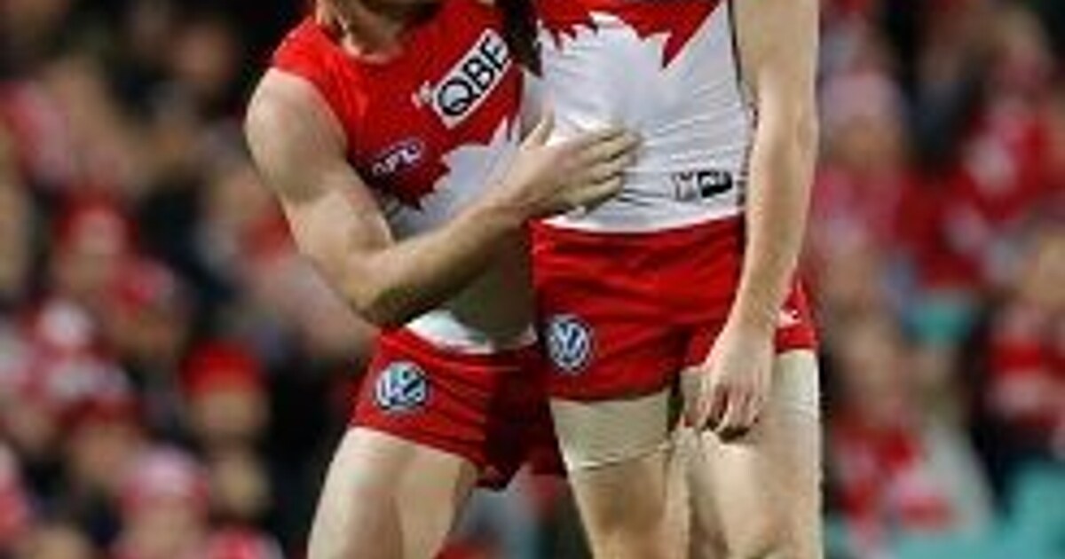 Swans pair catch coaches eye