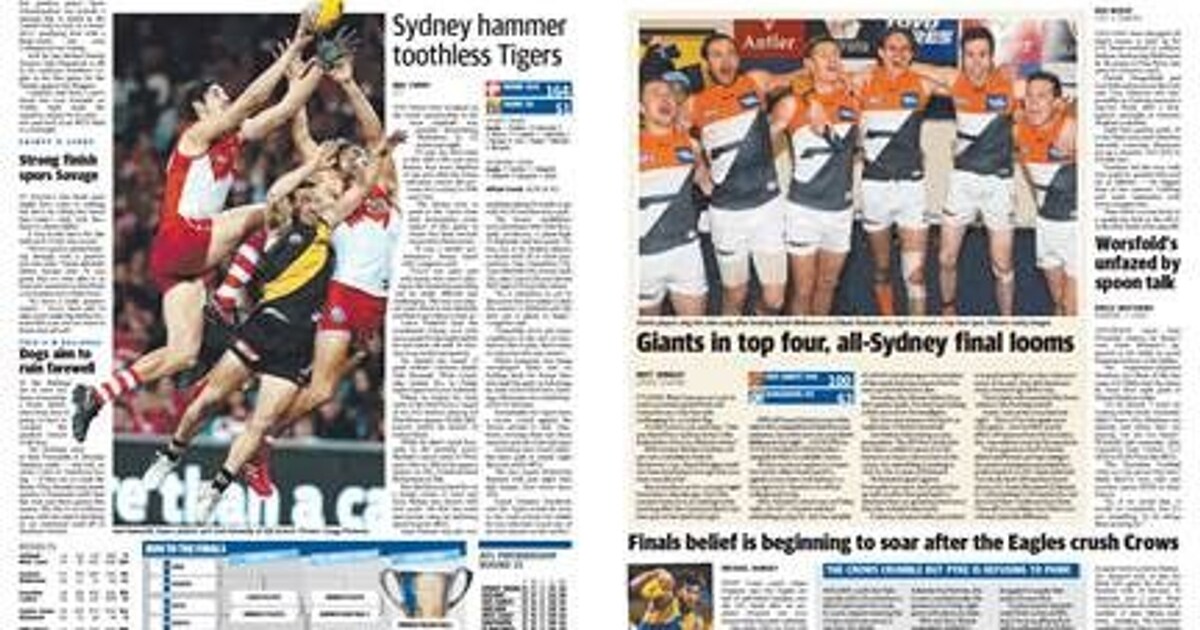 Swans in the media - August 29, 2016