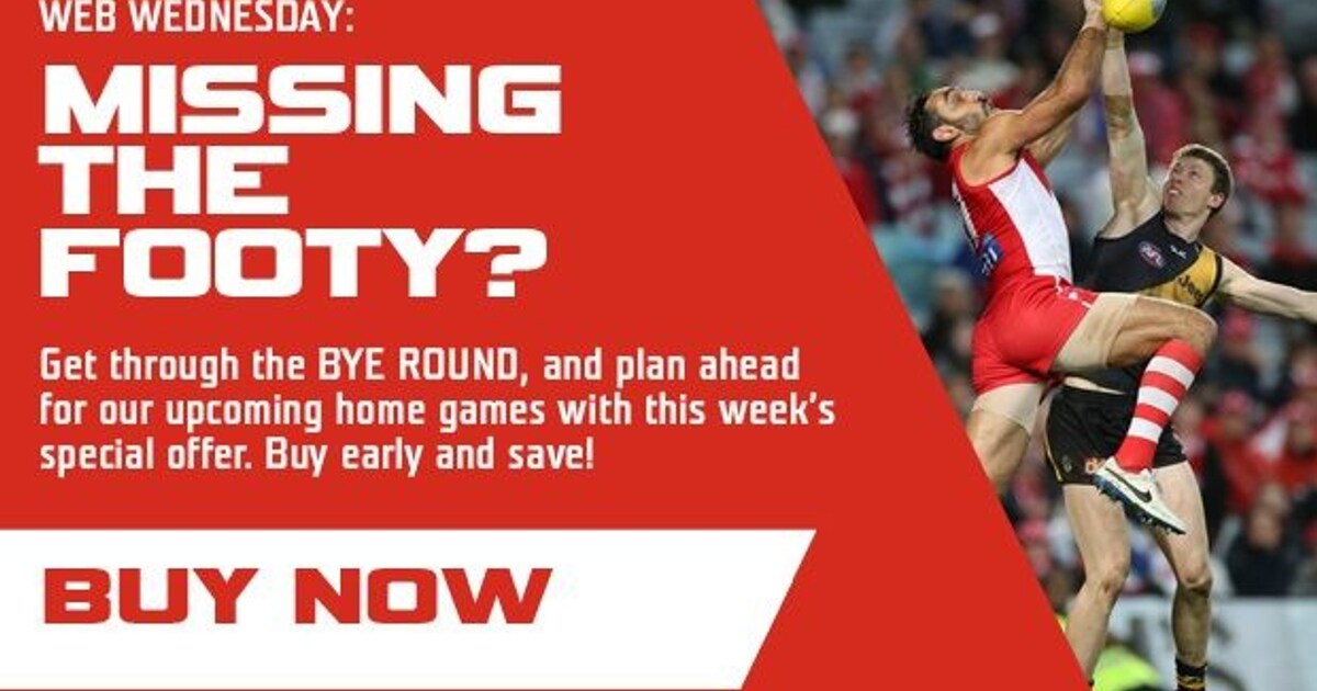 Web Wednesday: Missing the footy?