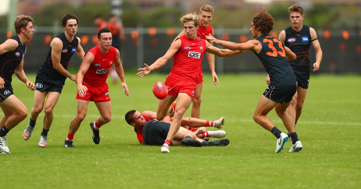 Gallery: East Coast VFL Swans v GWS practice match