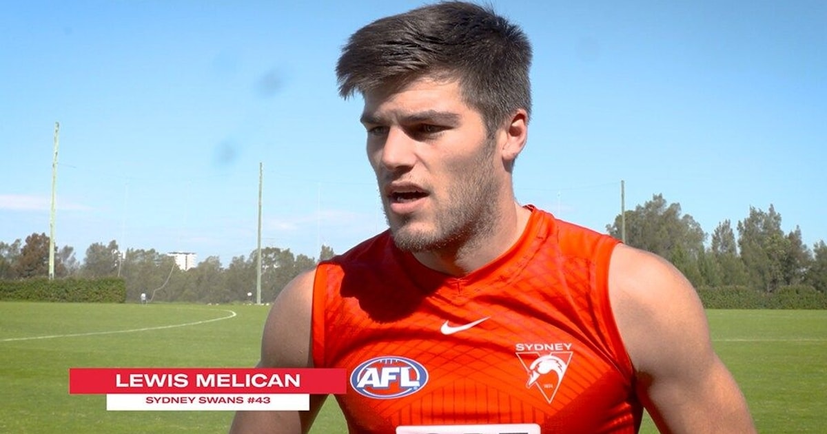 Lewis Melican after GWS Practice Match (East Coast VFL)