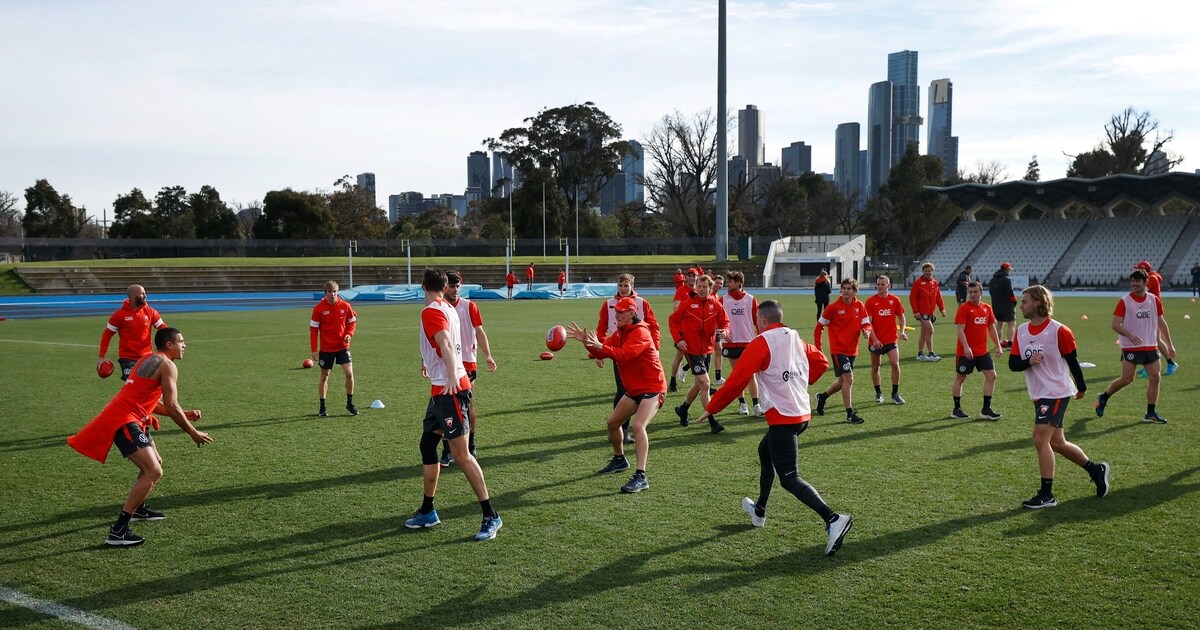 Gallery: Training on Lakeside Oval