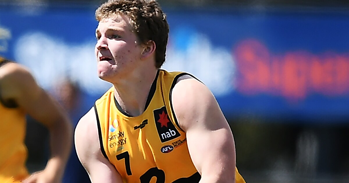 2021 NAB AFL Draft: Pick 18, Angus Sheldrick 2021 NAB AFL Draft: Pick 18, Angus Sheldrick