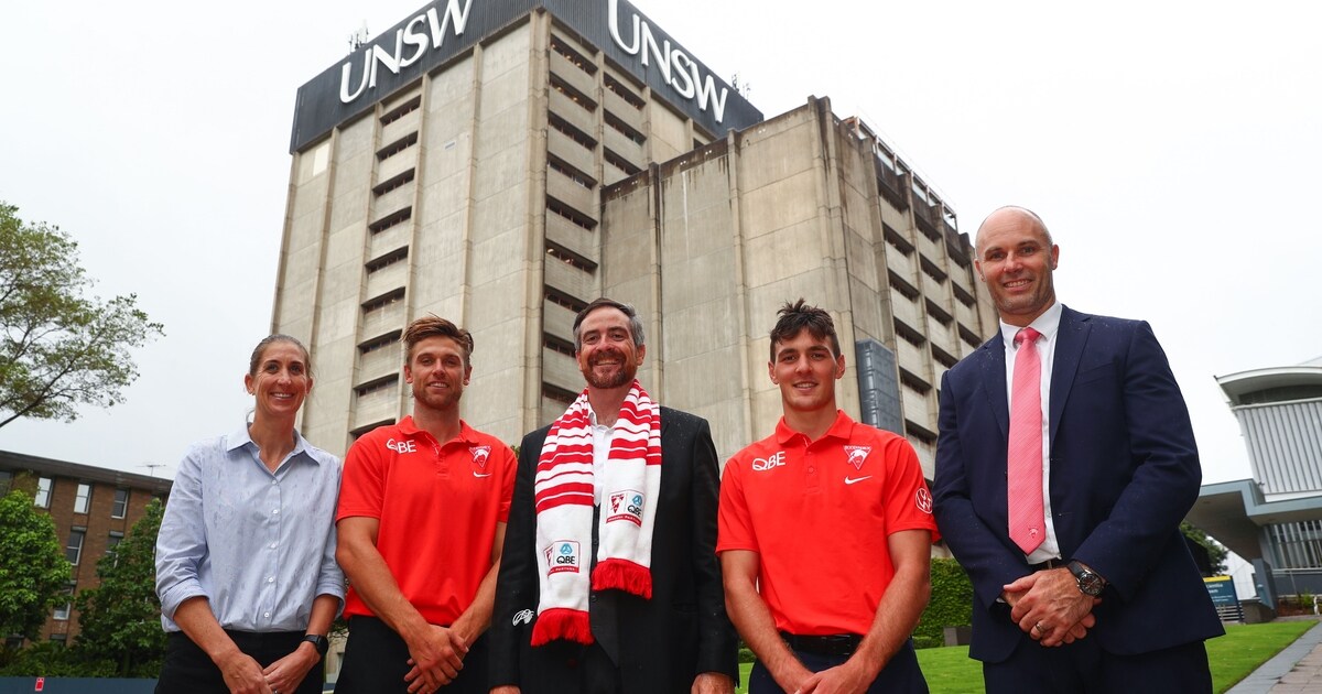 UNSW and Sydney Swans team up