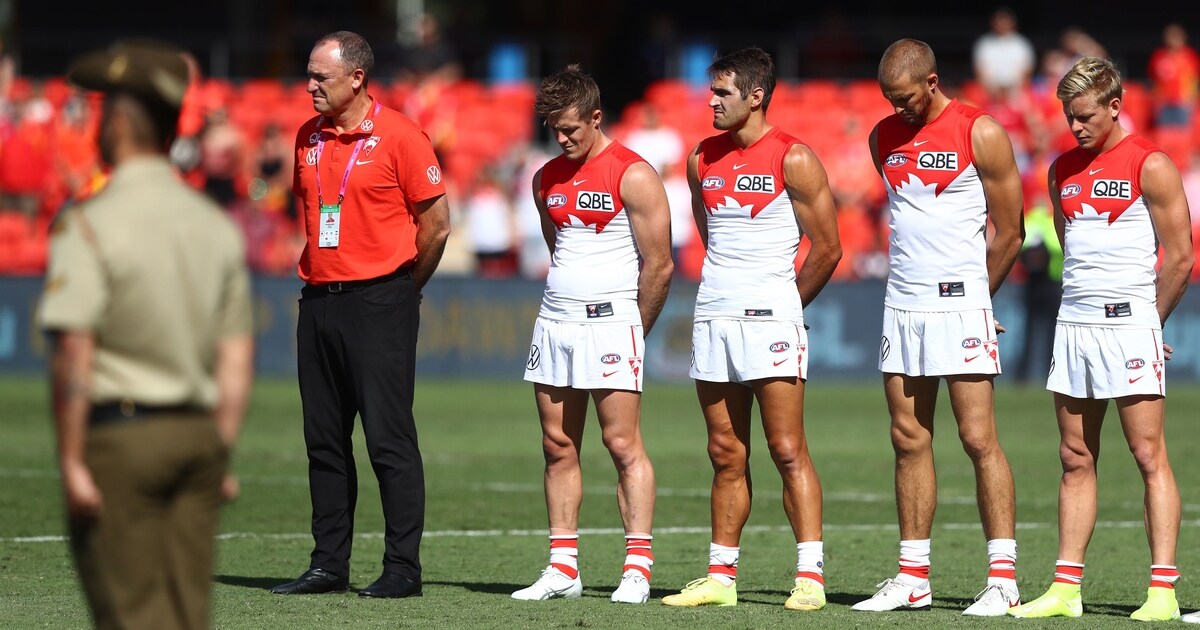 A history of Sydney's Anzac Day games