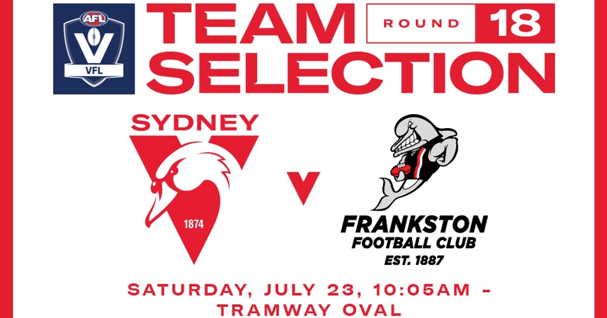 VFL Round 18: Team confirmed for curtain raiser