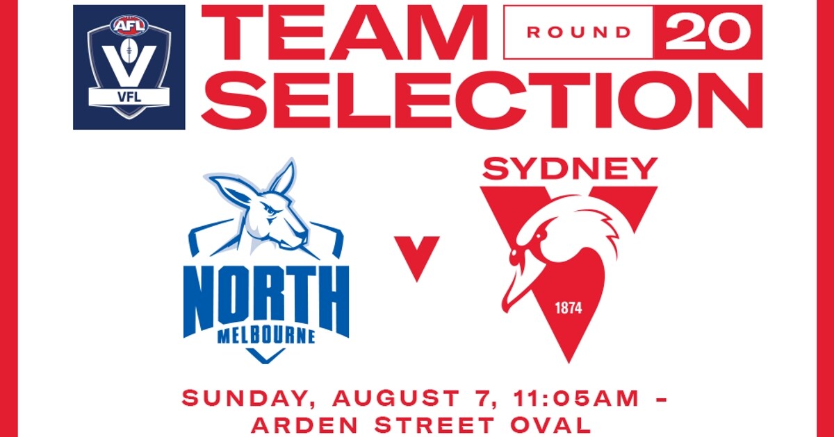 VFL Round 20: Amartey returns for North Melbourne match