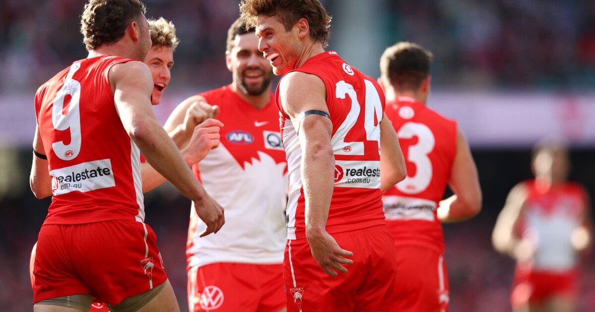 AFL 2022 Round 22 - Sydney v Collingwood