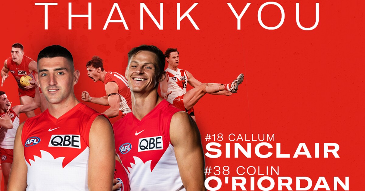 Sydney Swans duo set to retire