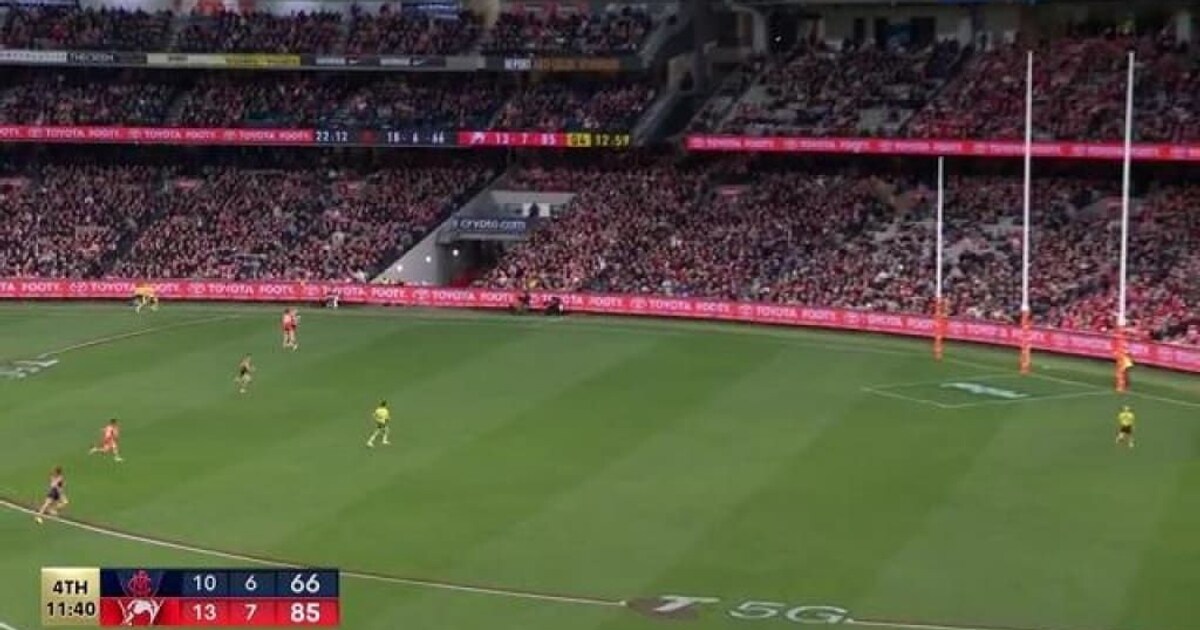 Fox's desperate goal-saving smother sums up Swans