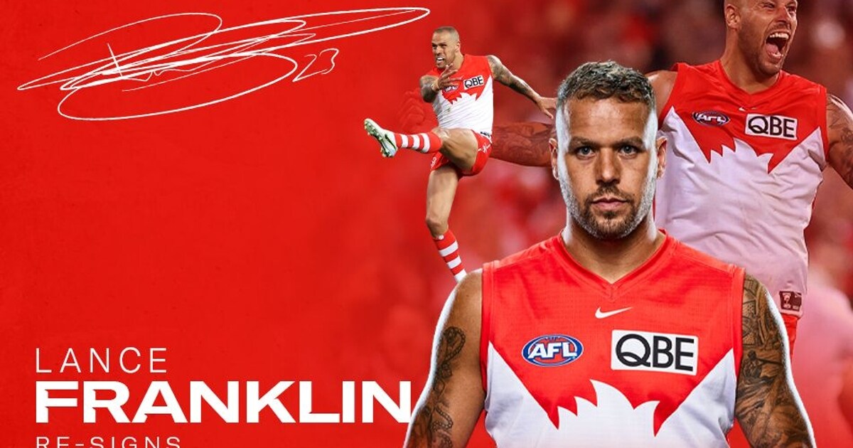 Franklin signs on for one-more year