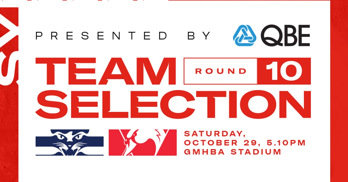 AFLW Team Selection: 3 changes for Round 10