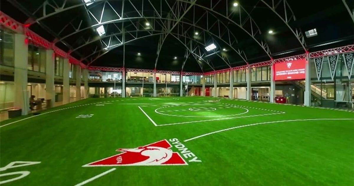 Sydney Swans HQ fly through