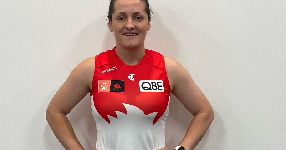 Lucy McEvoy lands in Sydney