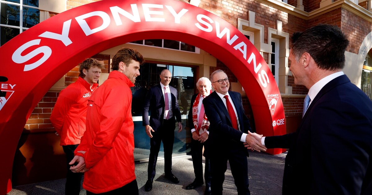Prime Minister & NSW Premier officially open Sydney Swans HQ