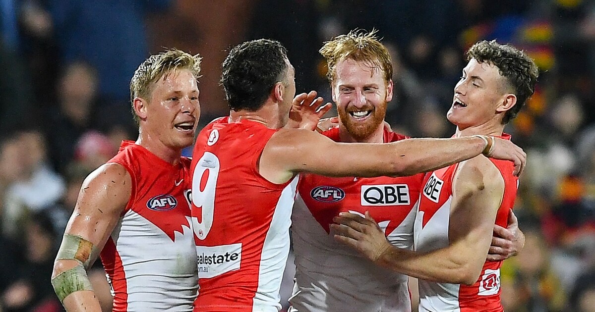 Swans surge towards finals as Crows' season comes to an end