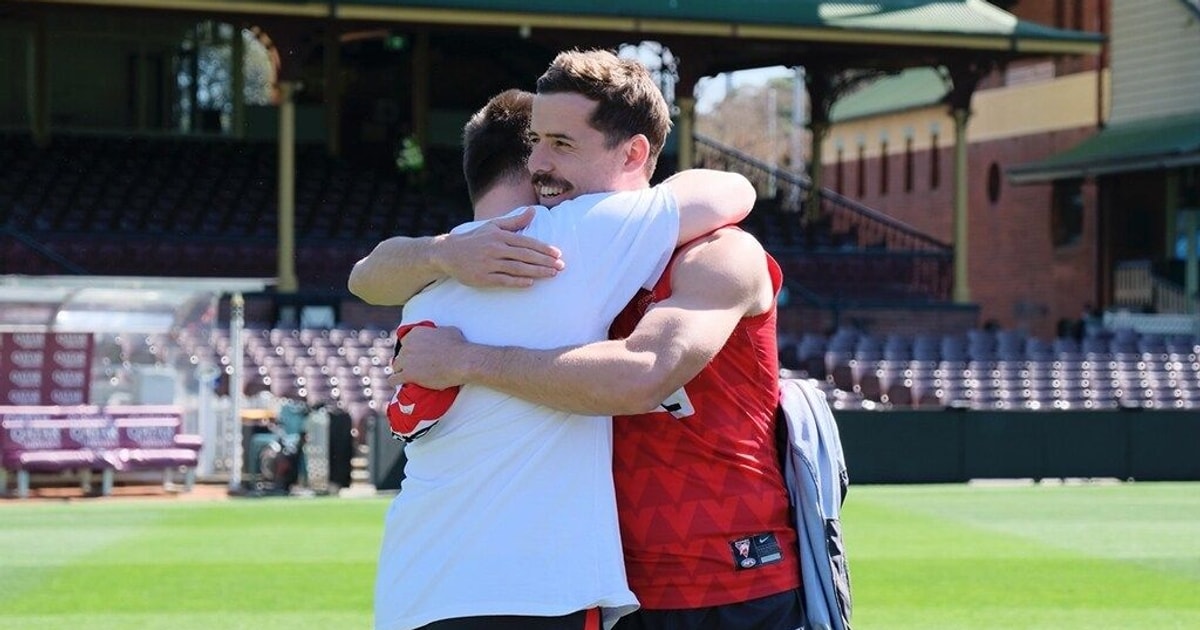 An emotional farewell for Jake