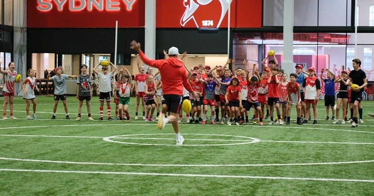 A fun day out at Sydney Swans HQ