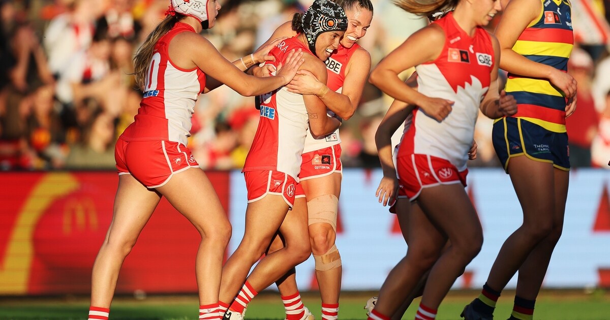 AFLW 2023 First Semi Final - Adelaide v Sydney