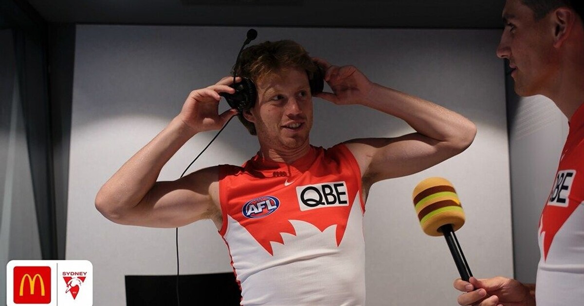 Maccas mic with Juzzy