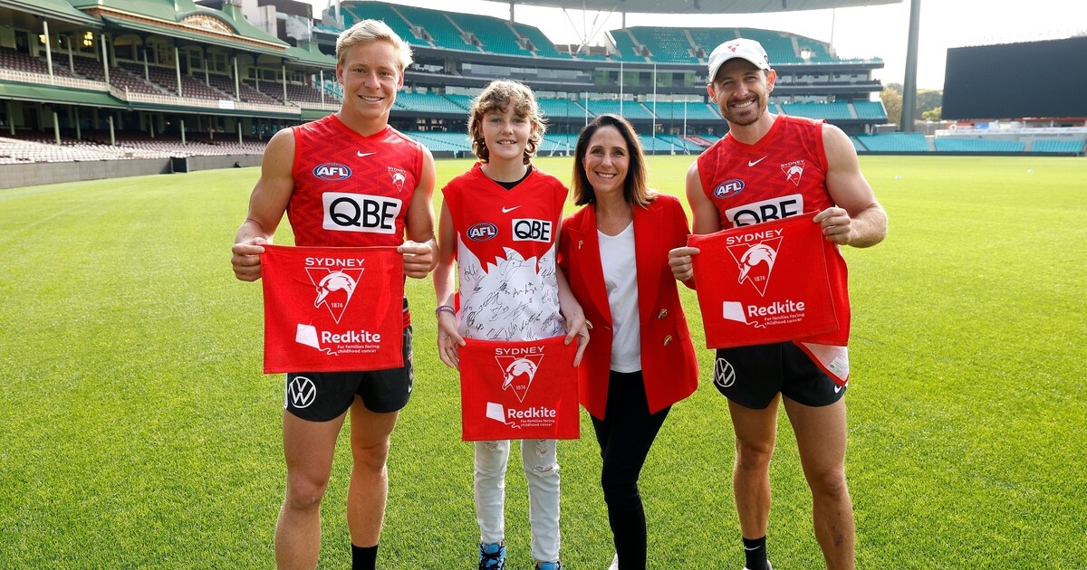Redkite Day: Mackenzie meets her heroes