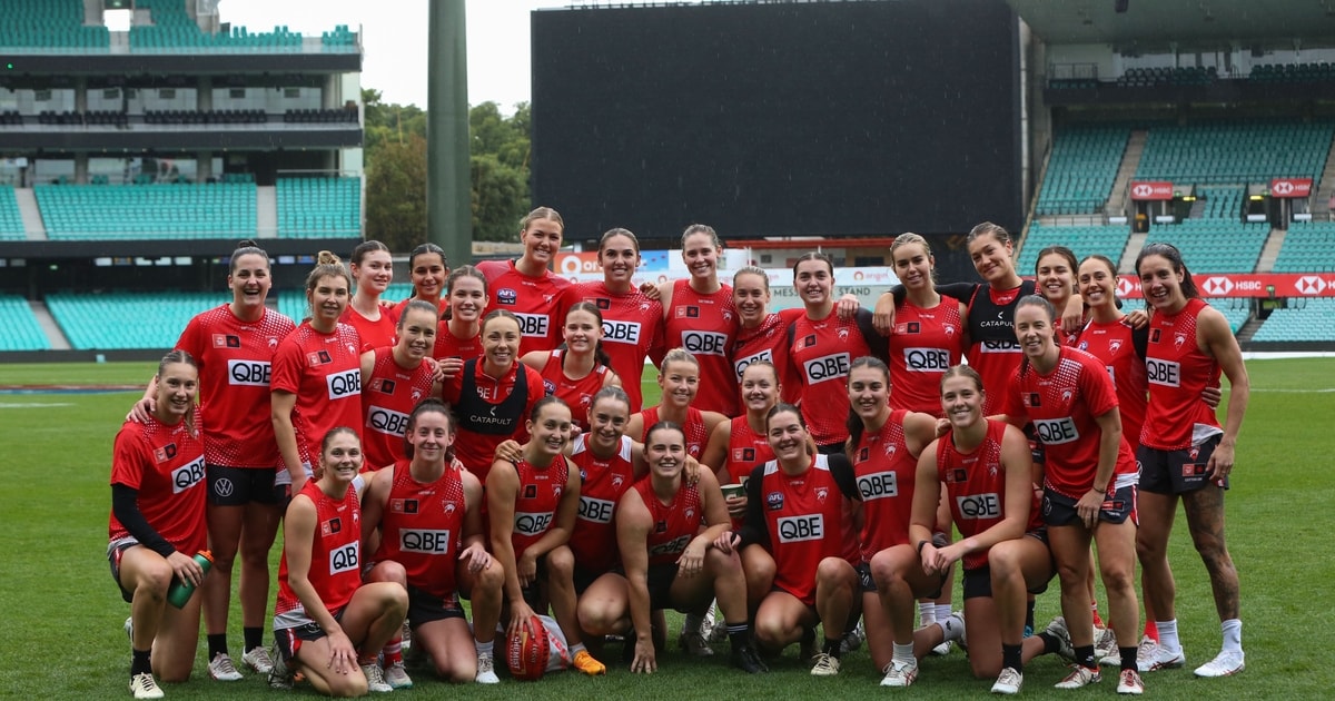Gallery: AFLW train on SCG